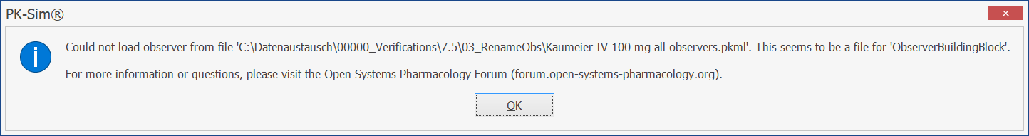 Extend error message? · Issue #1227 · Open-Systems-Pharmacology/PK-Sim · GitHub