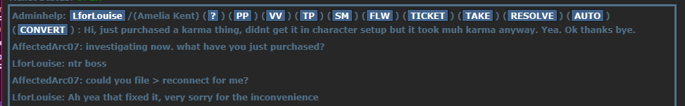 Buying Things With Karma In Round Doesnt Update Until You File Reconnect · Issue 17385 