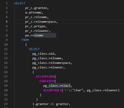 [UI] sql editor syntax highlighting fail · Issue #11996 · supabase/supabase · GitHub