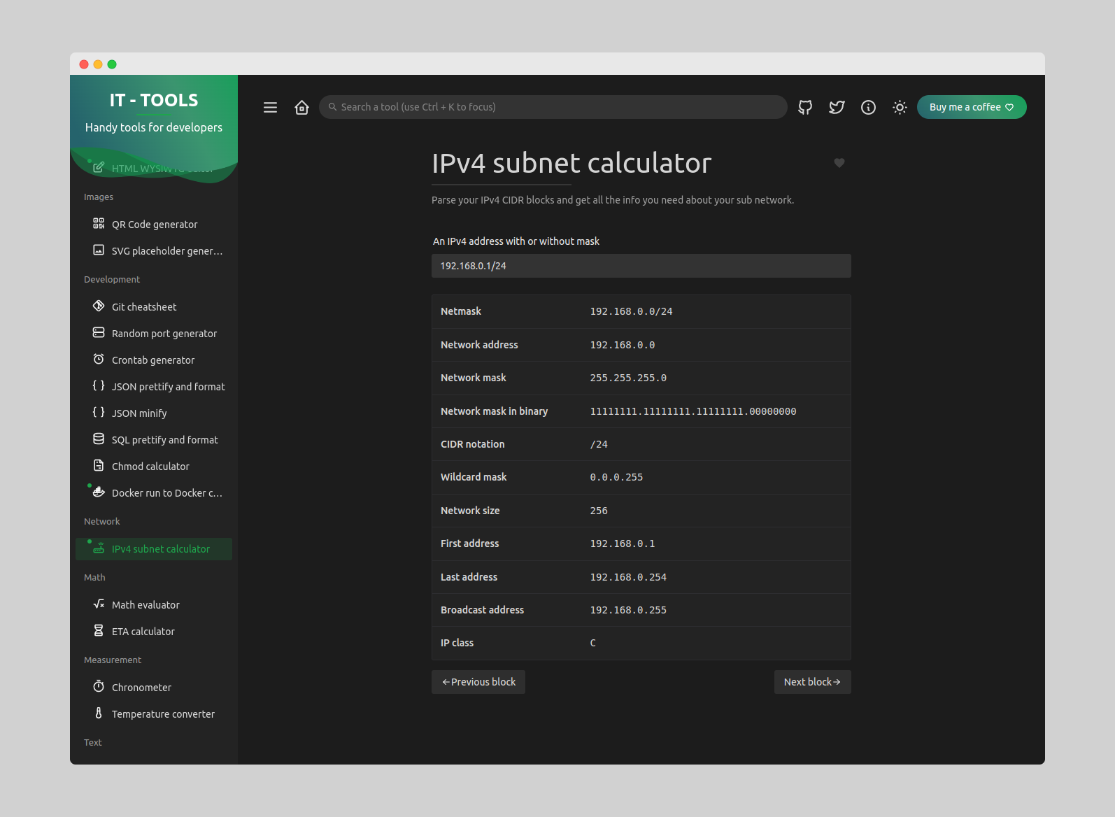 [FEAT] Networking Tools · Issue #279 · CorentinTh/it-tools · GitHub