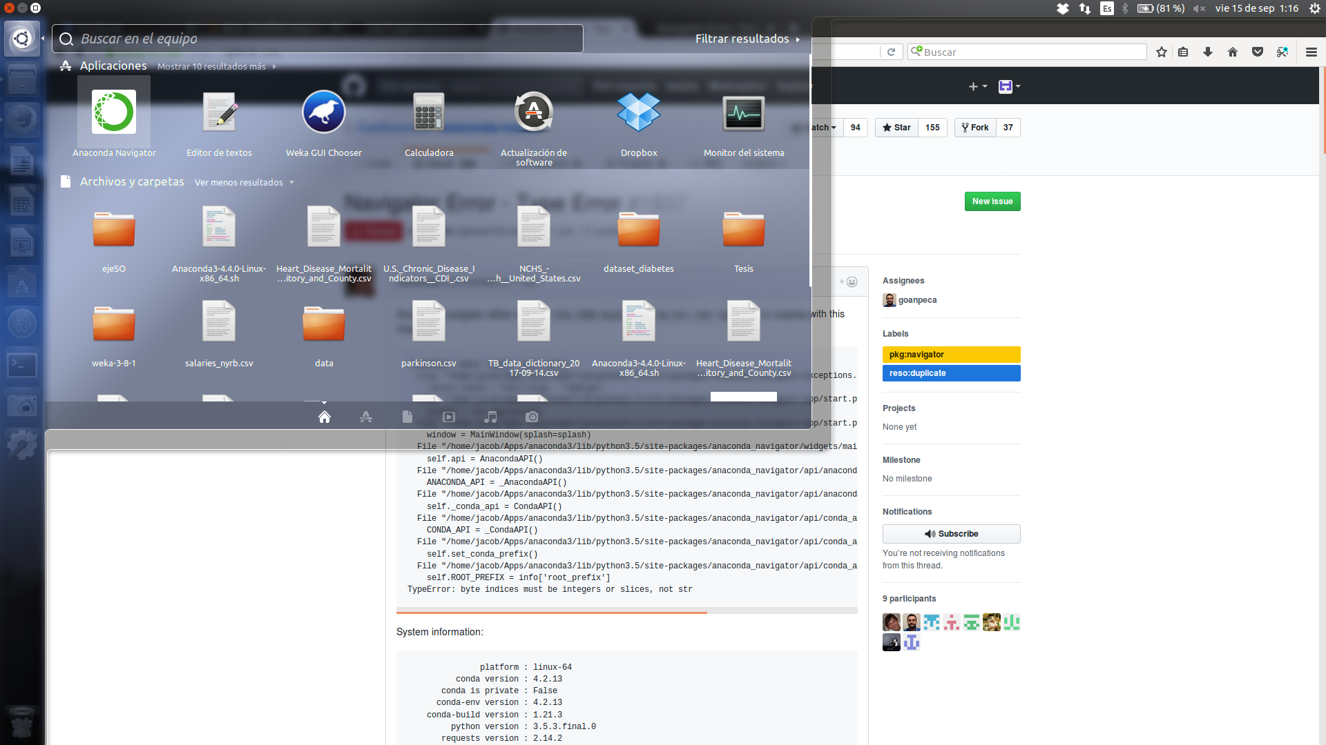 Navigator Error · Issue #5557 · ContinuumIO/anaconda-issues · GitHub