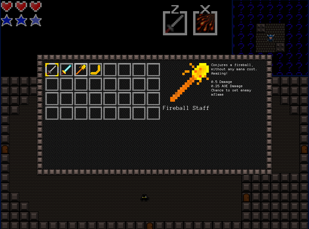 GitHub - jbachurski/hornchen: A Roguelike/RPG game, made in Python/Cython.