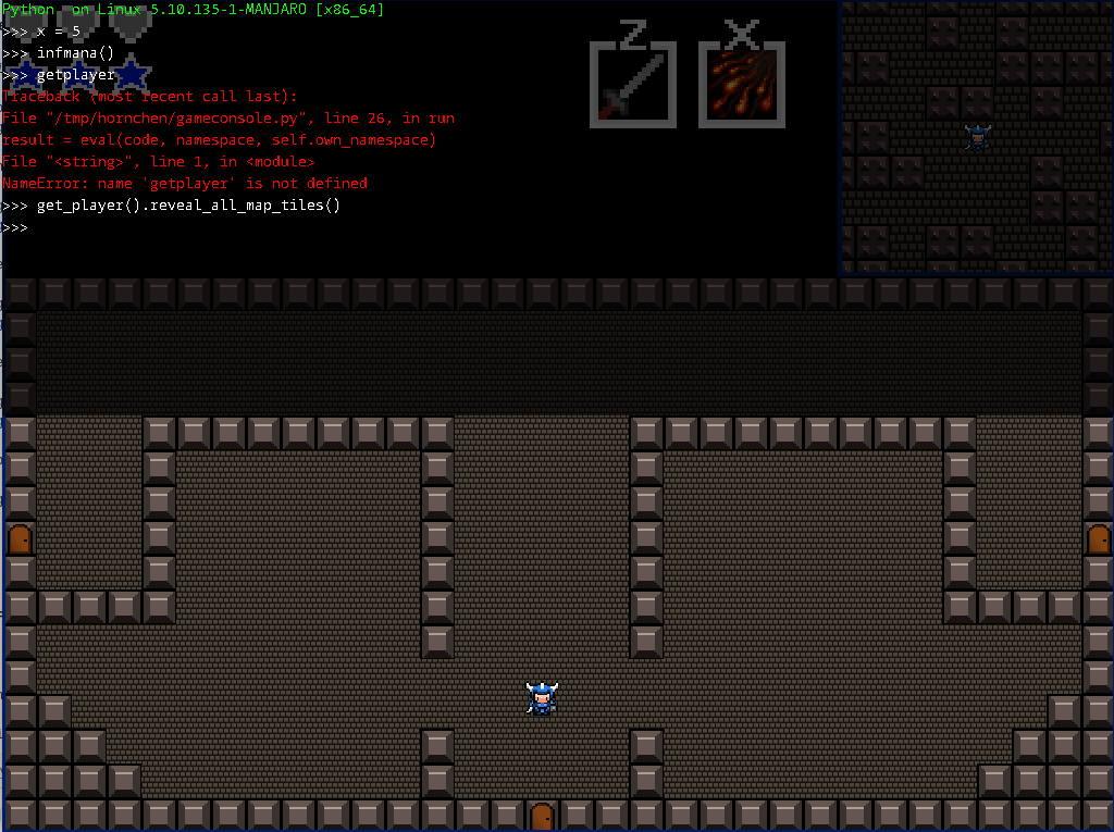 GitHub - jbachurski/hornchen: A Roguelike/RPG game, made in Python/Cython.