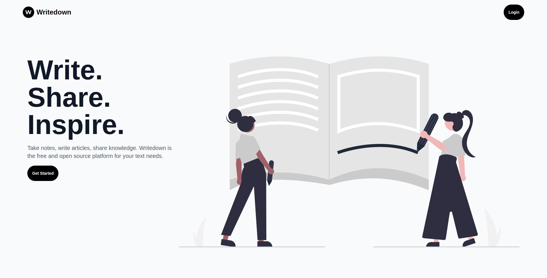 GitHub - NayamAmarshe/writedown: WriteDown - Free and Open Source ...