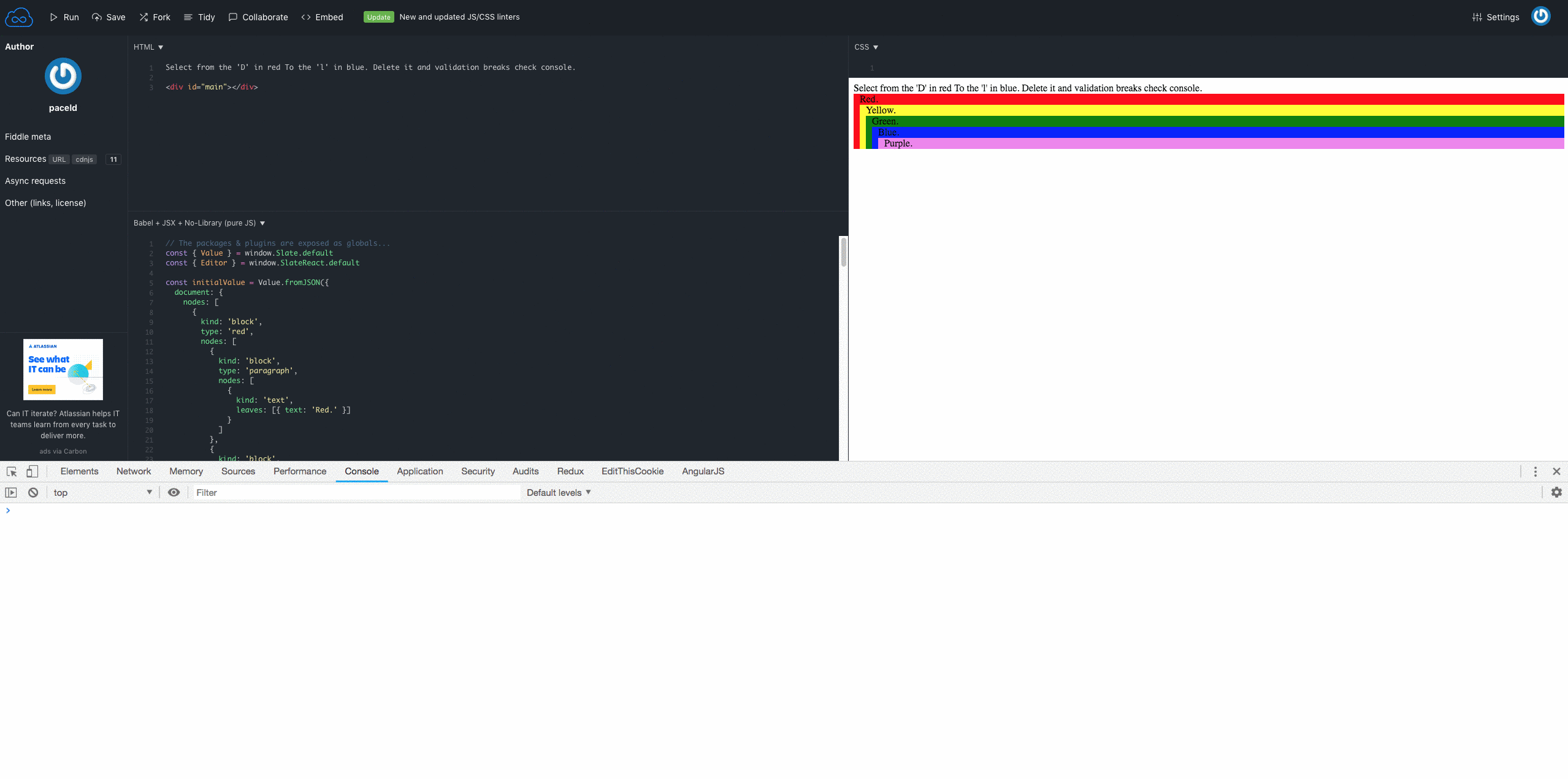 Editor Validation Breaks after removing parent nodes · Issue #2623 · ianstormtaylor/slate · GitHub