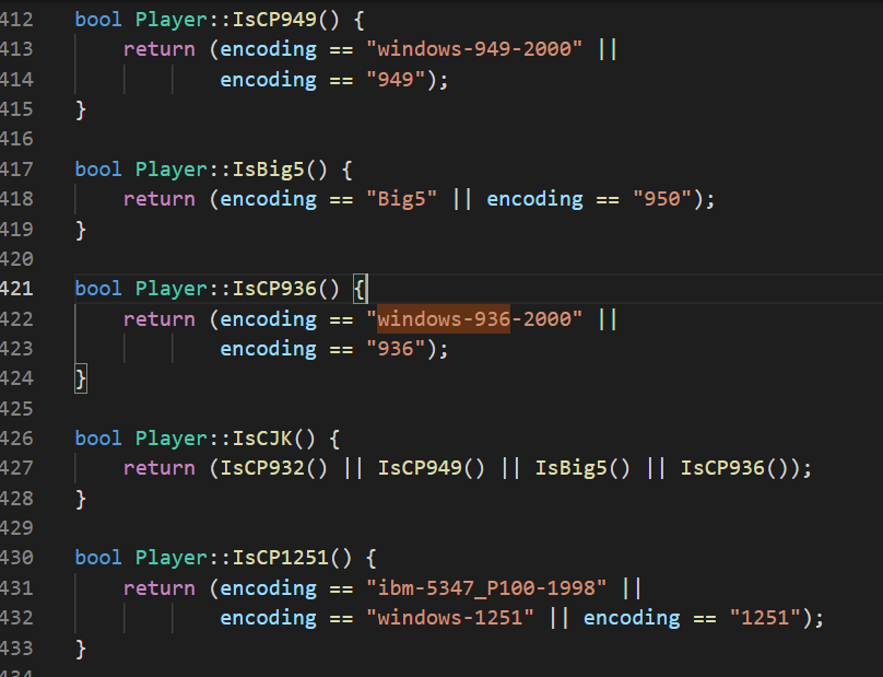Inconsistent code logic when setting encoding in local .ini file ...