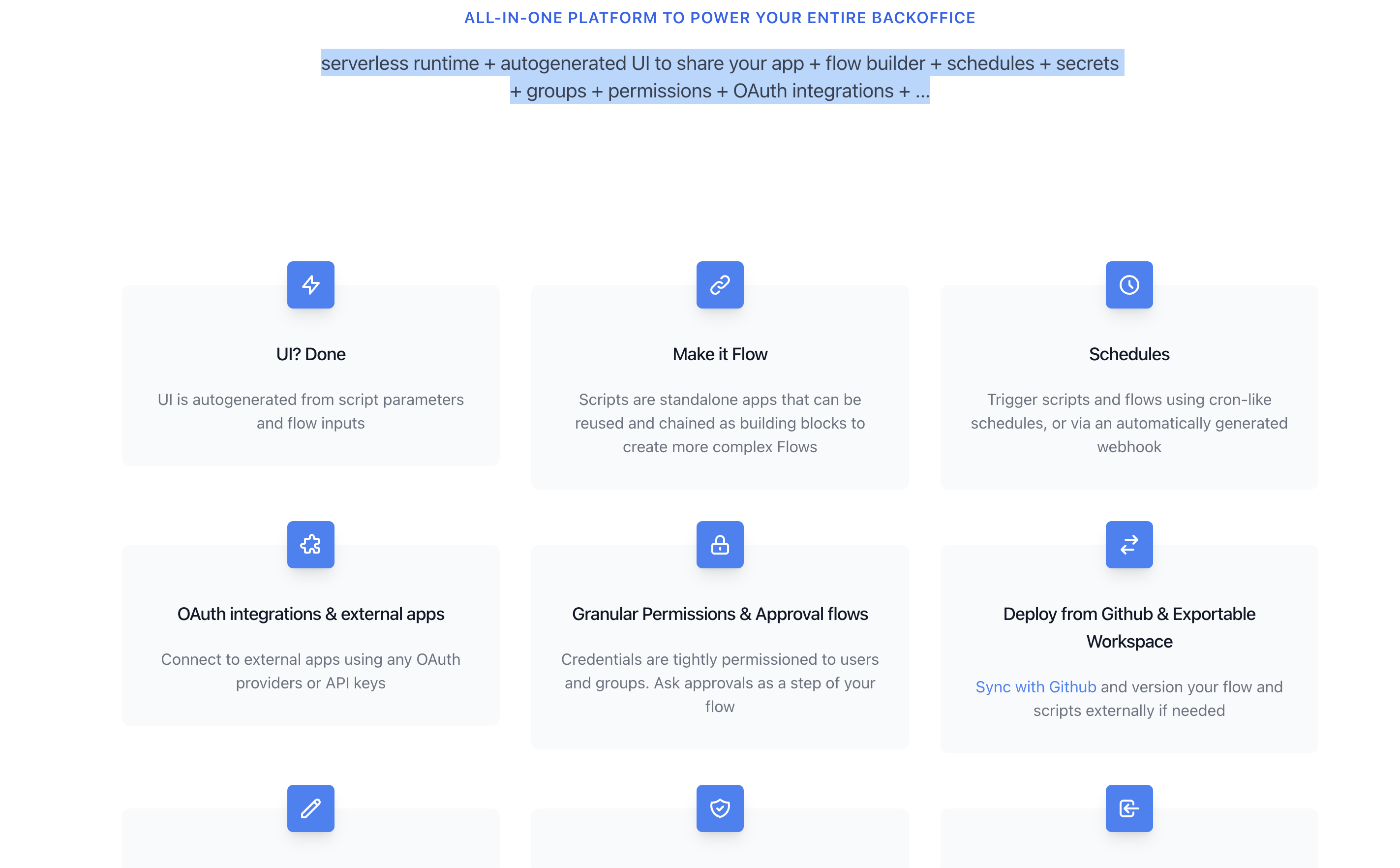 Revamp landing page · Issue #34 · windmill-labs/windmilldocs · GitHub