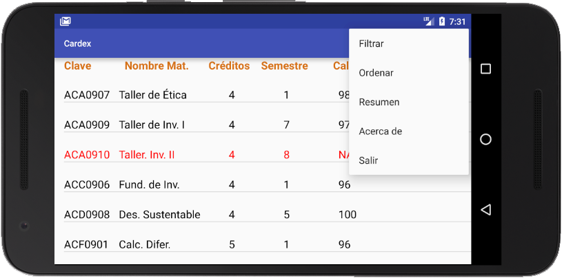 GitHub - BenjaMolina/cardexCalificaciones_Android: Cardex de ...