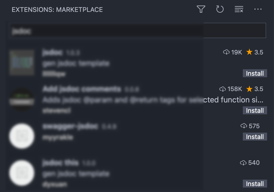 Add visuals for extension star rating and downloads · Issue #122577 ...