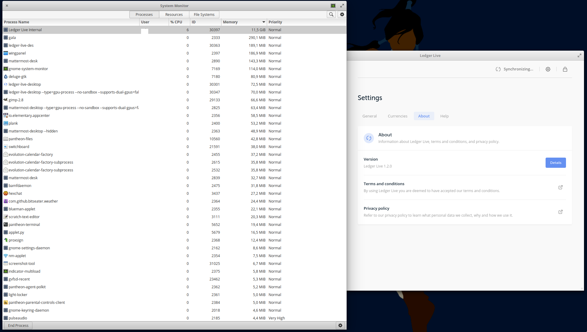 absurd memory usage · Issue #1594 · LedgerHQ/ledger-live-desktop · GitHub