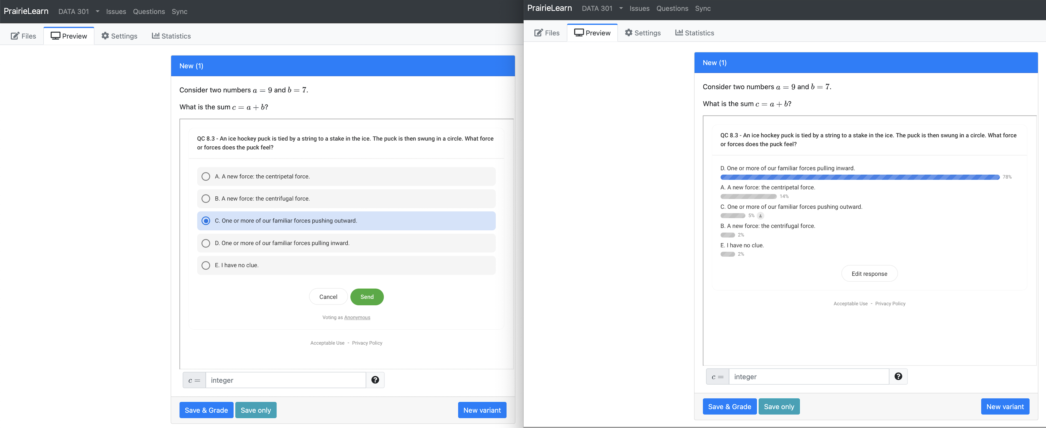 Add option to remove Save & Grade button · Issue #3841 · PrairieLearn/PrairieLearn · GitHub