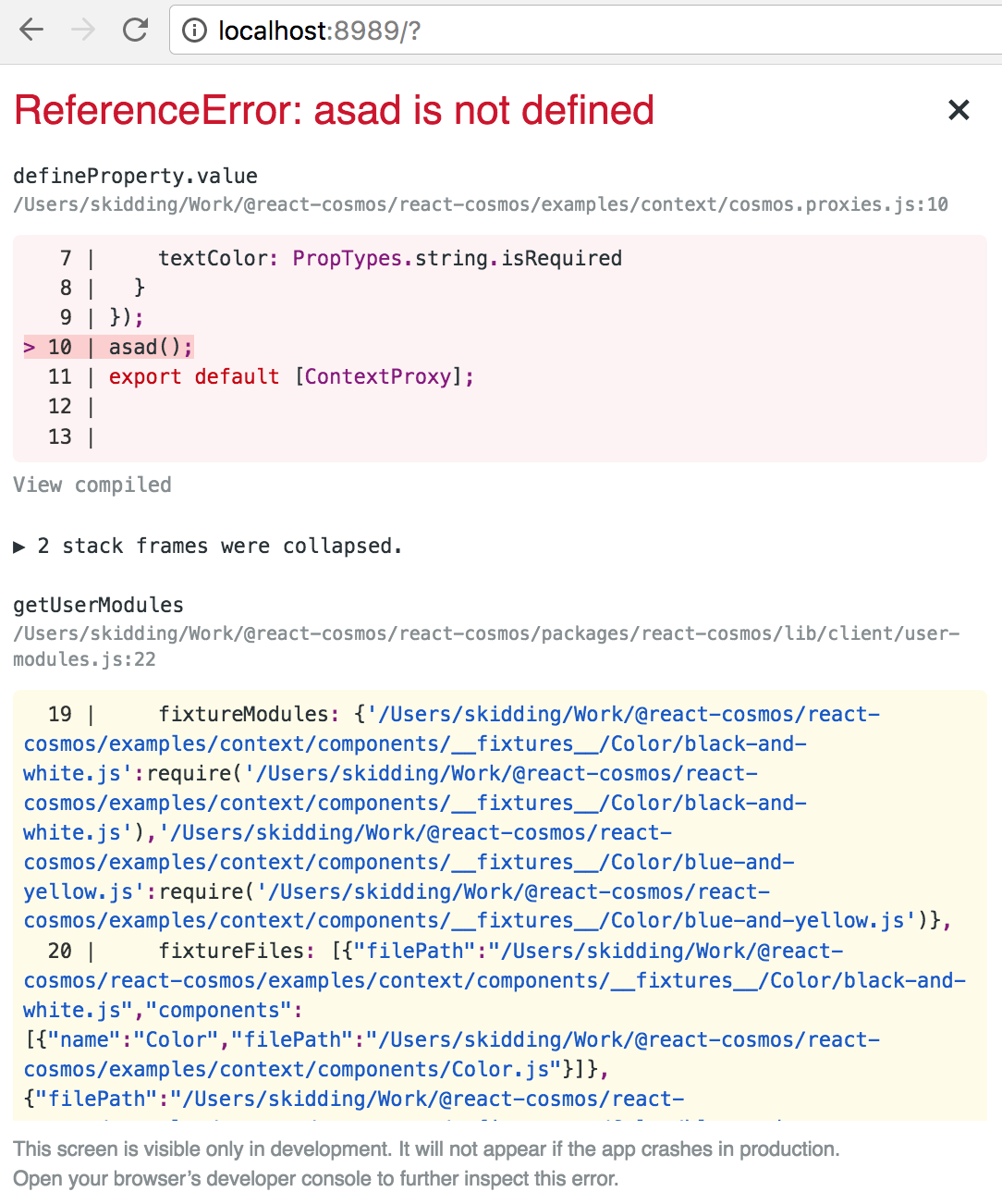 Better Proxy Config Errors · Issue 453 · React Cosmosreact Cosmos · Github 8655