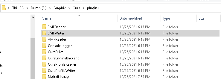 Cura not opening 3mf files · Issue #10750 · Ultimaker/Cura · GitHub