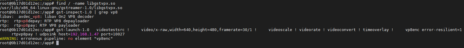 Erroneous Pipeline No Element Vp8enc · Issue 1229 · Openvinotoolkitopenvino · Github