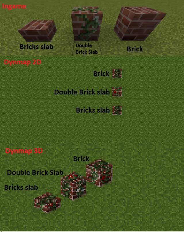 Dynmap Rendering Block With Double Slab Textures Custom Texturepack · Issue 2206 · Webbukkit 8609