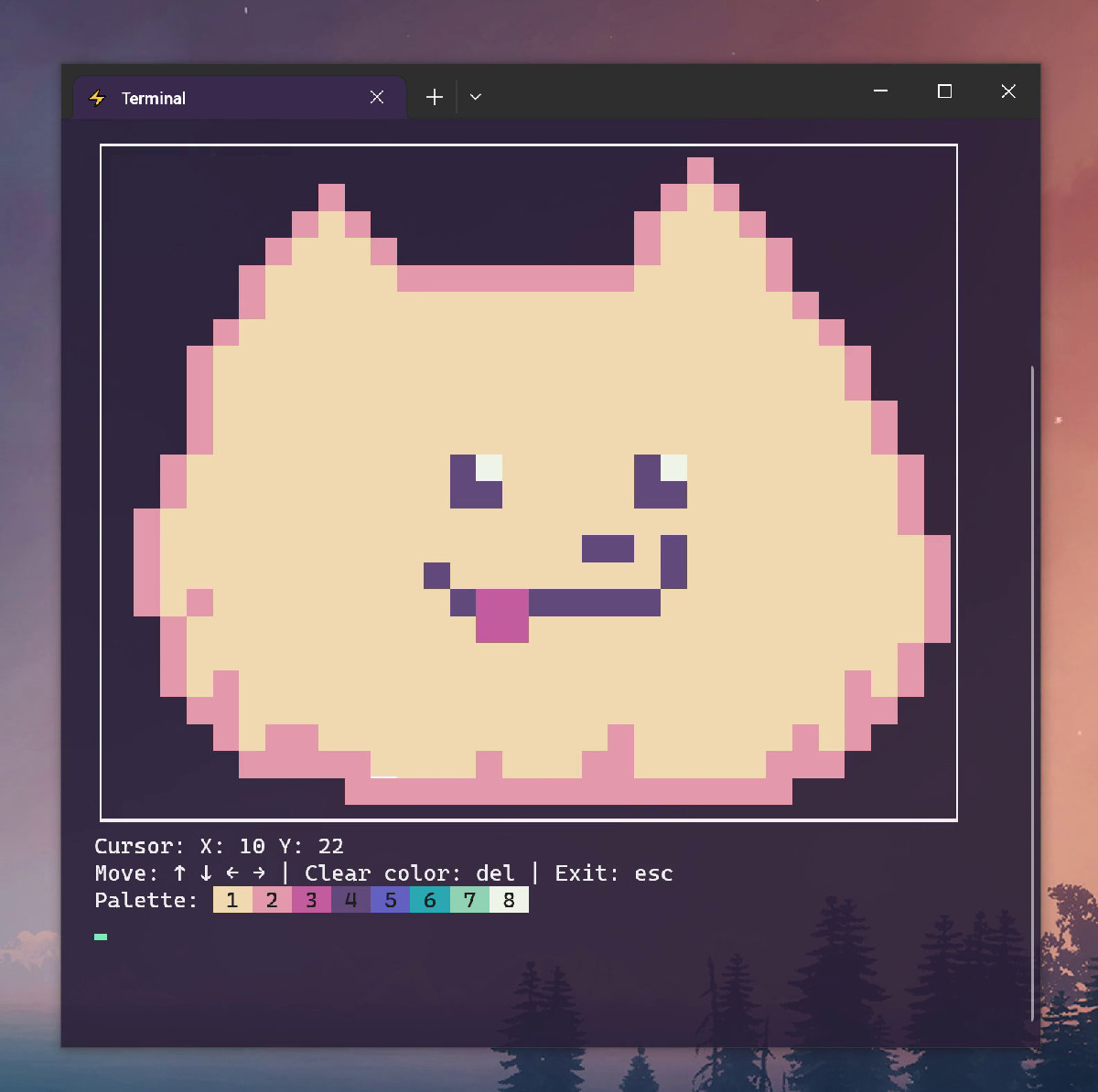 GitHub - pawap90/terminal-pixel