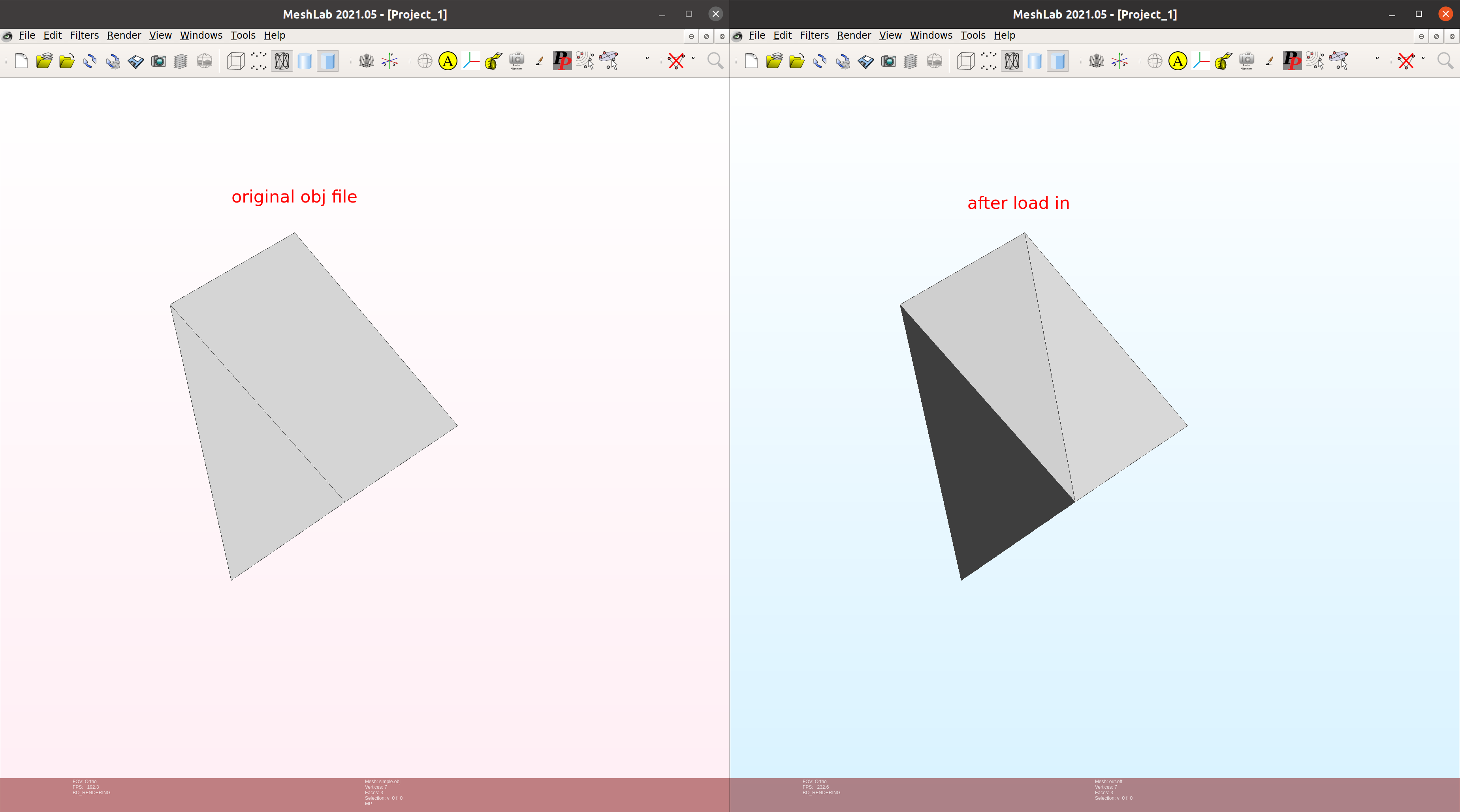 Face normal reverses when loading simple obj file · Issue #330 · tinyobjloader/tinyobjloader ...