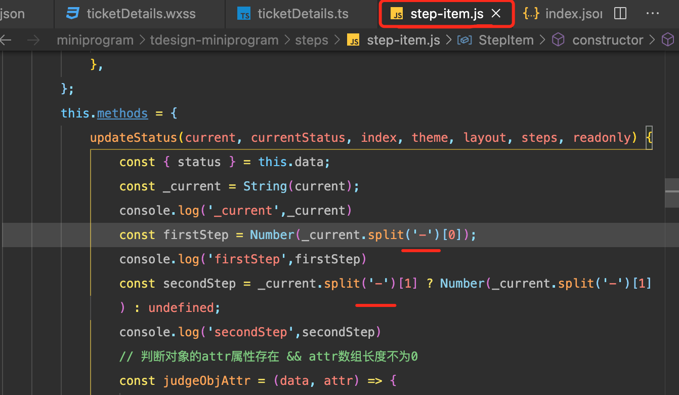[Steps步骤条] 文档错误+竖向双层级只读步骤条的subStep状态不同步 · Issue #330 · Tencent/tdesign-miniprogram · GitHub