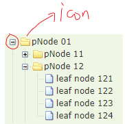 How to show icon and [collapseIcon,expandIcon] at the same time in ...