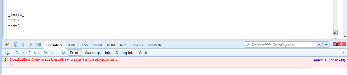 Error appears if try unset numbering item list with highlighted item(s) · Issue #84 · OpusCapita ...