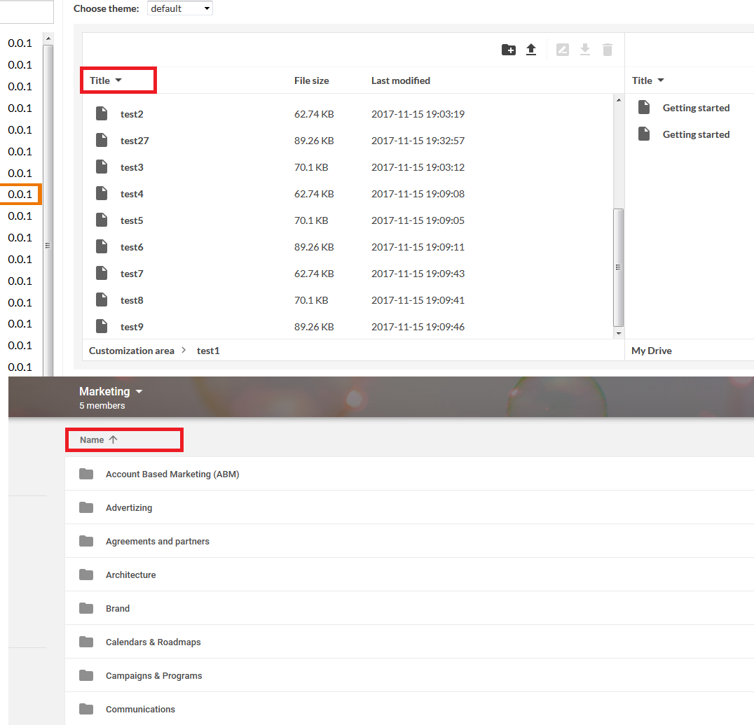Strange direction of arrows for sorting folder content · Issue #87 · OpusCapita/filemanager · GitHub