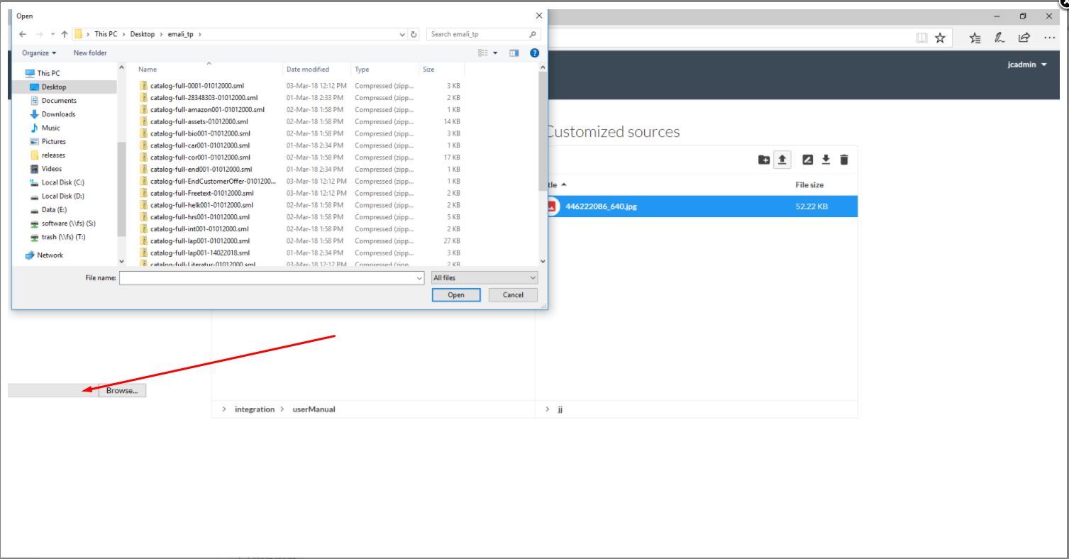 'Browse' button appears during file upload in IE 11 · Issue #201 · OpusCapita/filemanager · GitHub
