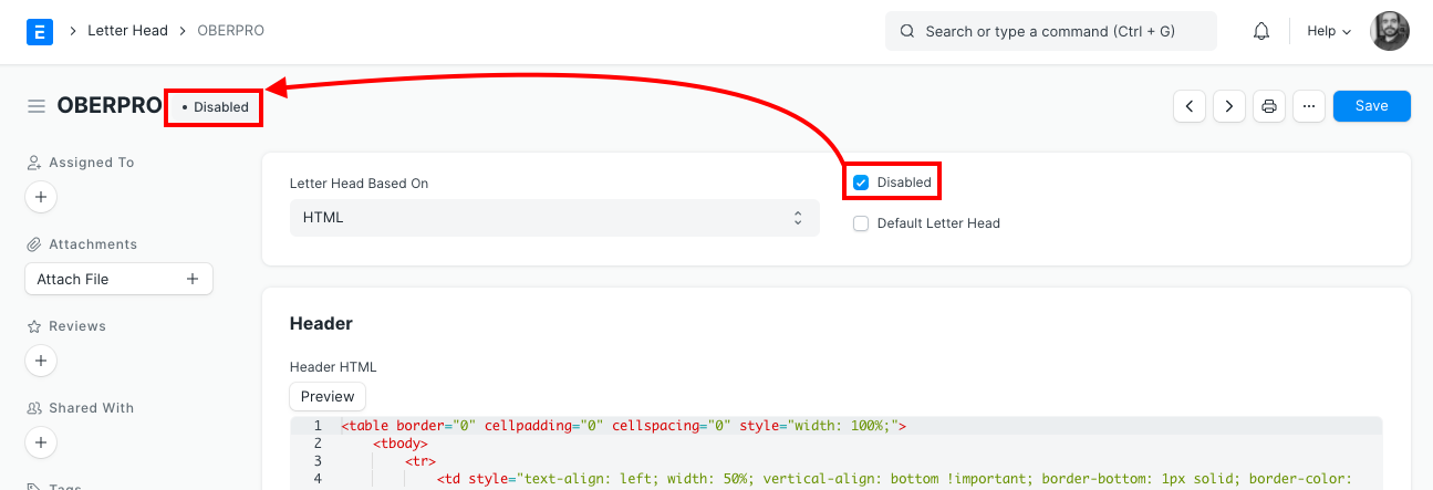 V13 Letterhead Disabled Can Be Selected On Print · Issue 18583 · Frappefrappe · Github 