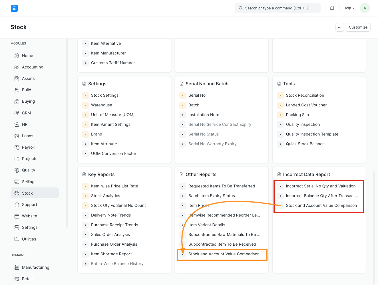 Reports on "Incorrect Data Report" are wrong linked v.13.15.0 · Issue ...