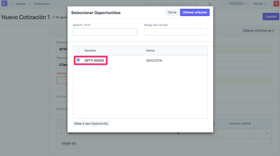 Quotation Get Items From Opportunity Not Working · Issue 13108 · Frappeerpnext · Github