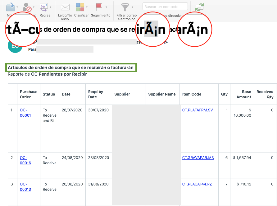 Latin Characters Encoding Is Not Working Properly · Issue 23222 · Frappeerpnext · Github