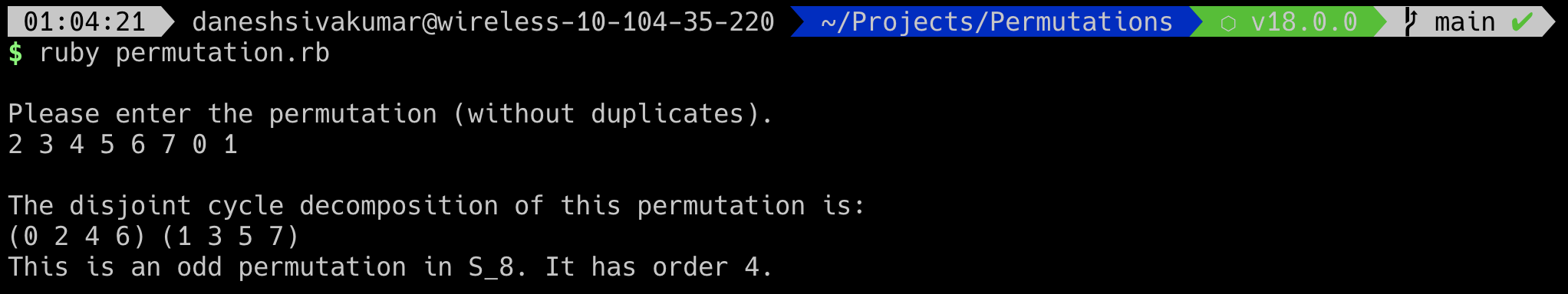 GitHub - scorpio1147/Permutation-Analyzer: A program that analyzes elements of permutation ...