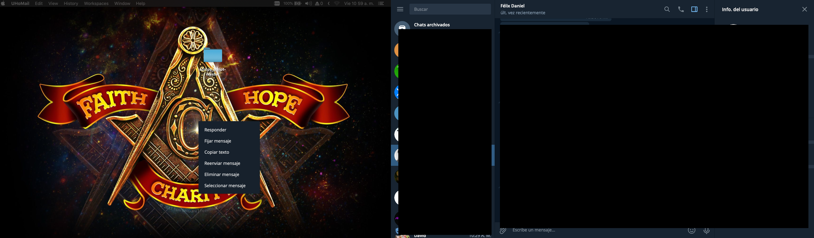 Context Menu En Worng Screen · Issue 10573 · Telegramdesktoptdesktop · Github 
