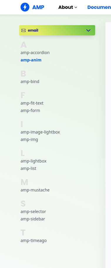 amp-carousel not listed under supported components for AMP for Email · Issue #3784 · ampproject ...