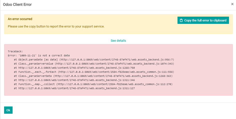 Dates before the year 1900 can't be displayed on frontend · Issue ...