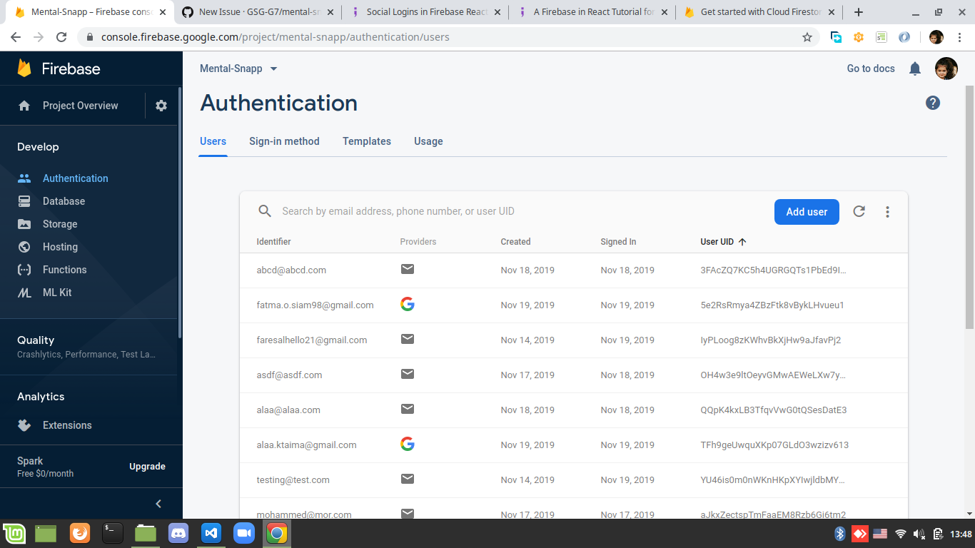 Store data in firebase · Issue #134 · GSG-G7/mental-snapp · GitHub