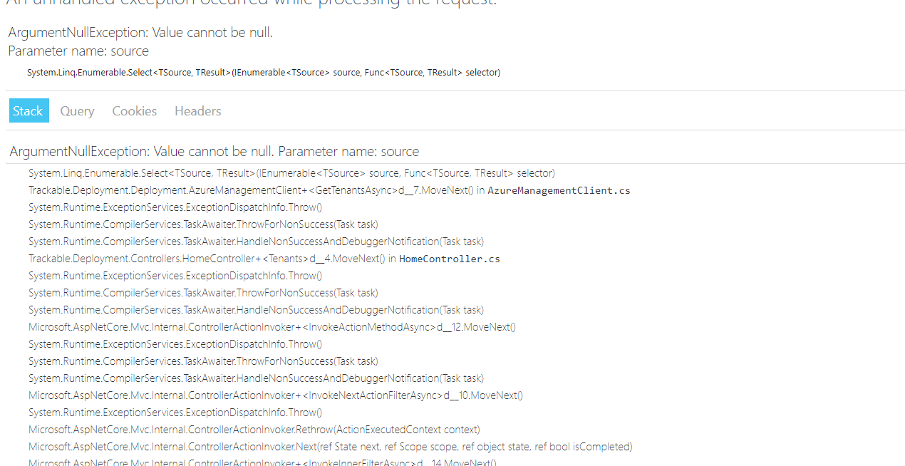 ERROR on "Bing Maps Fleet Tracker Deployment Portal" one click deployment · Issue #86 ...