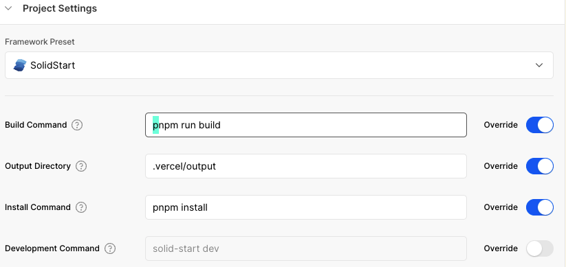 Solid-Start Project can't be deployed somehow. · vercel vercel · Discussion #8944 · GitHub