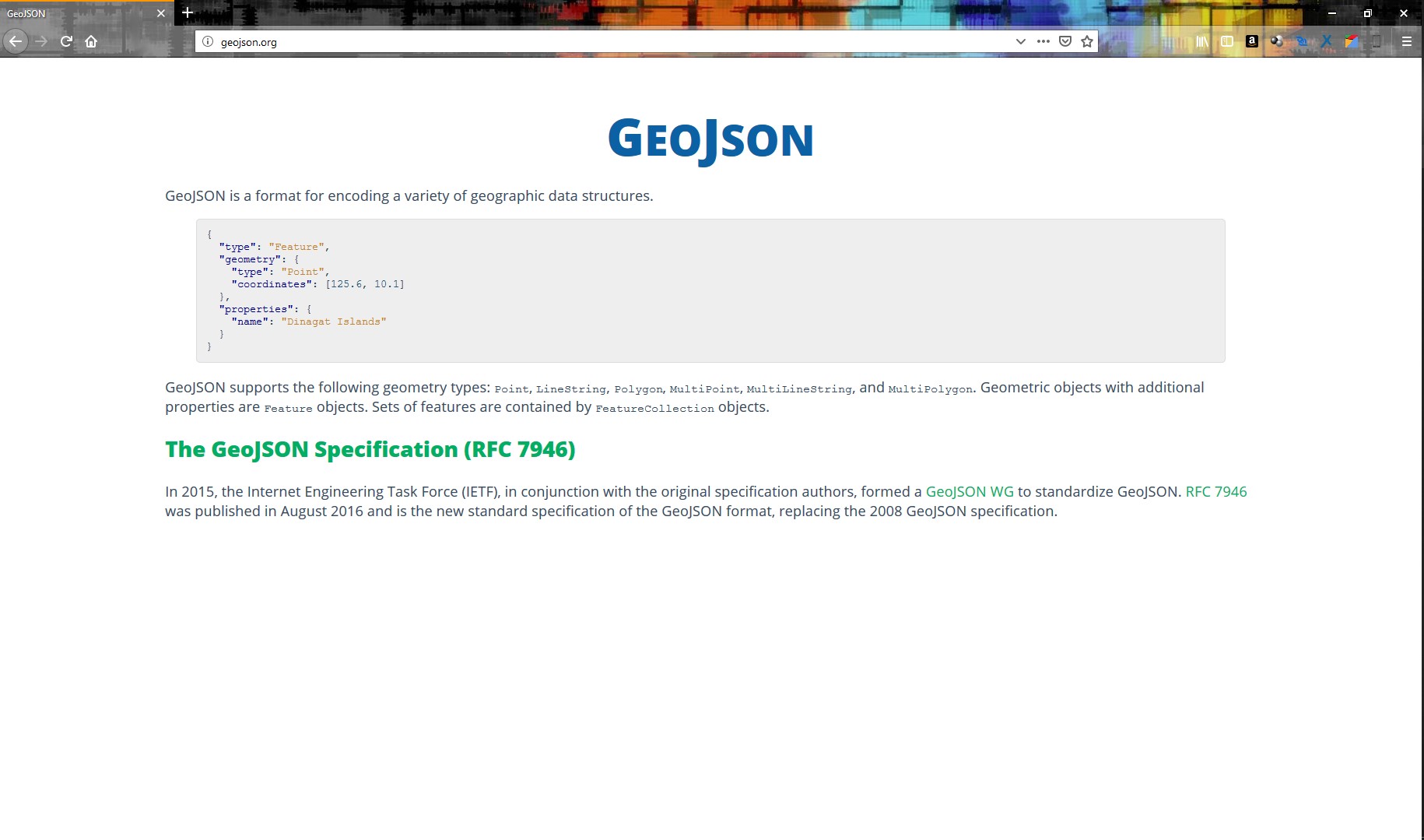 How to change web service format from json to geojson · Issue #693 ...