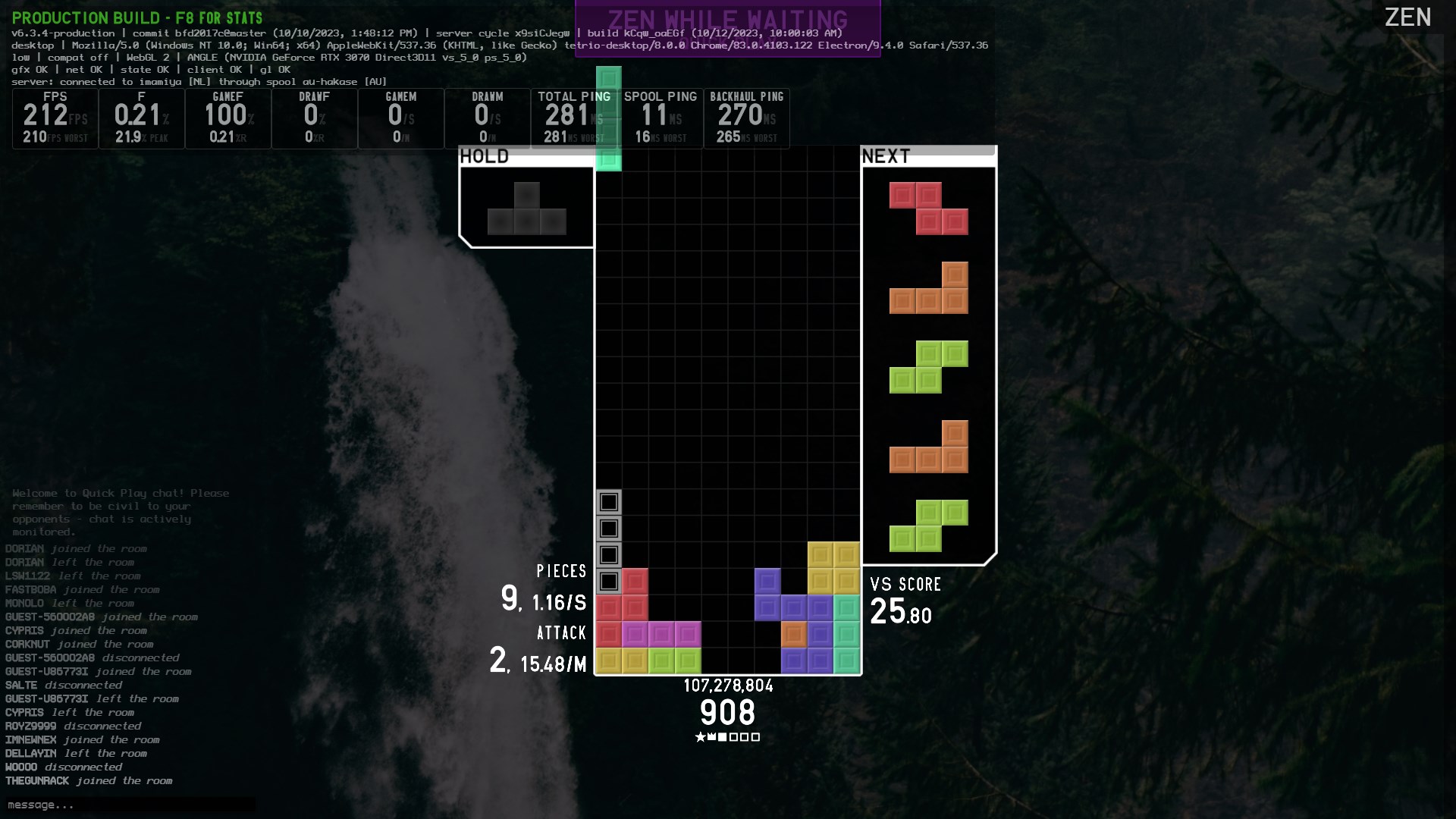 Intermittent Lags In Game · Issue 1191 · Tetrioissues · Github