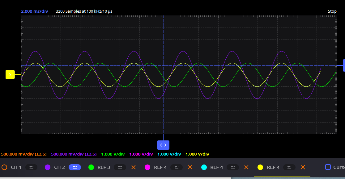 Oscilloscope: Adding new REF after REF 4 is still labeled as REF 4 · Issue #756 ...