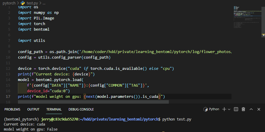 model on cpu/gpu (ver.1.0.0a2) · Issue #2215 · bentoml/BentoML · GitHub