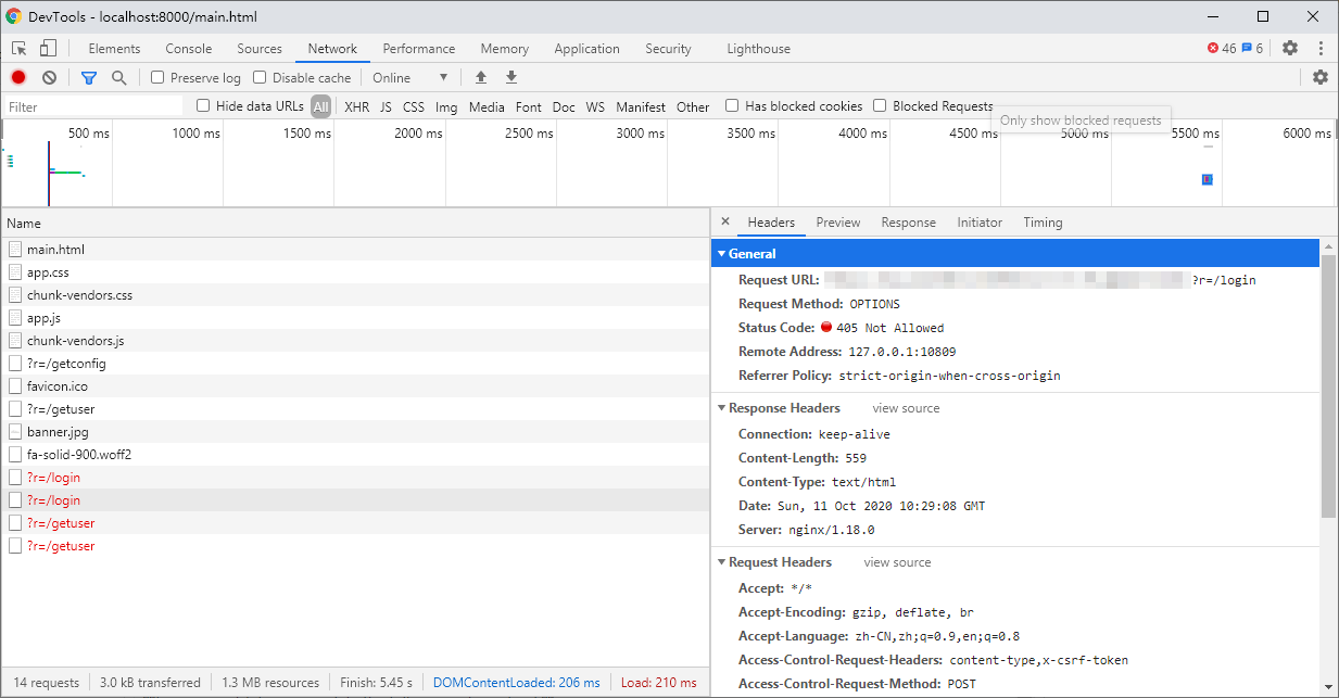 HTTP 405 on OPTIONS request even if Cors service is enabled · Issue #142 · filegator/filegator ...