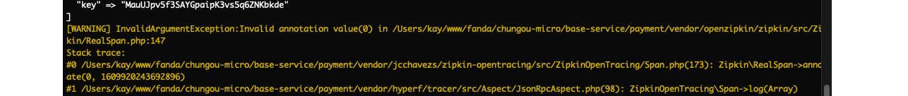 [BUG] opentrace组件当cannot select any node from balancer时会报Invalid annotation value(0) · Issue ...