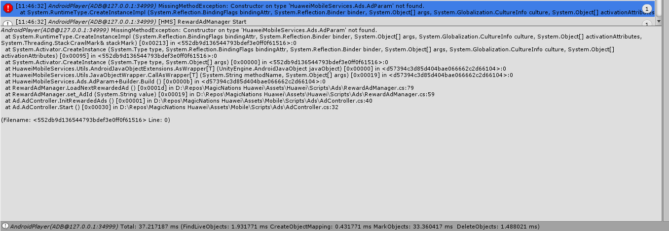Attribute collision · Issue #19 · EvilMindDevs/hms-unity-plugin · GitHub