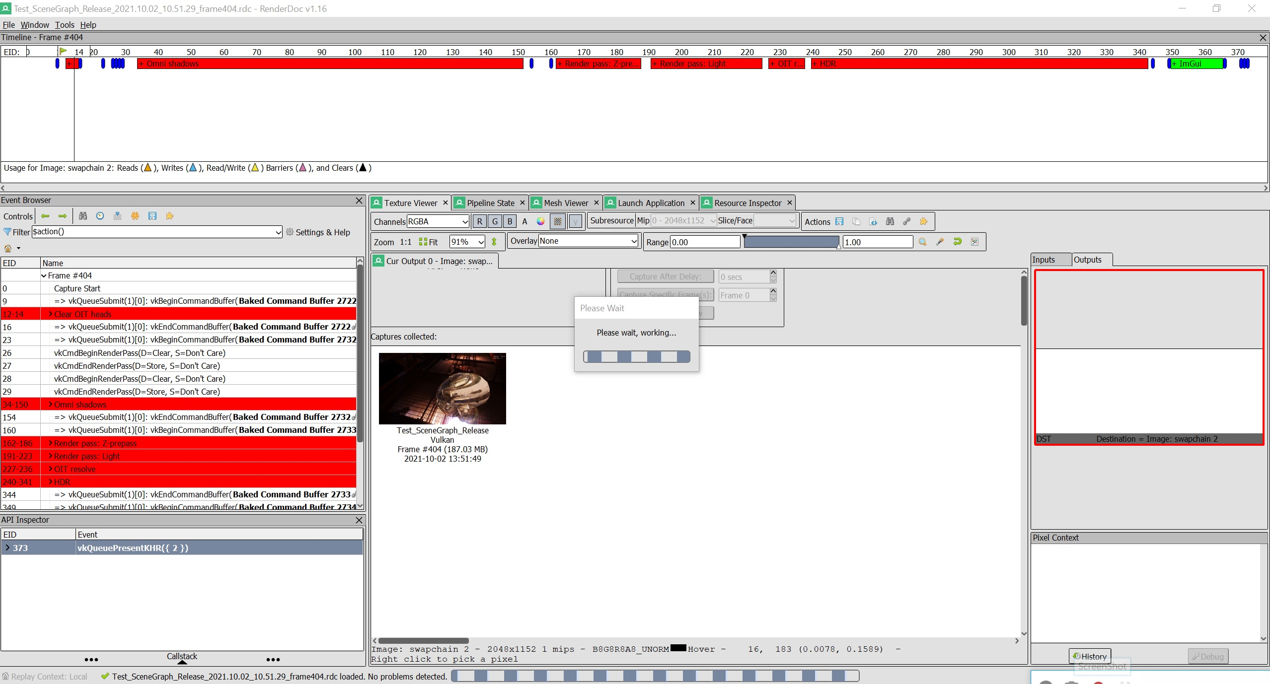 RenderDoc 1.16 stops responding when the app uses VulkanMemoryAllocator · Issue #2381 · baldurk ...