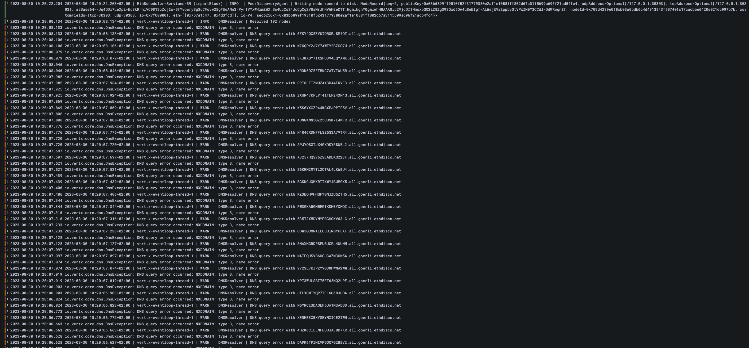 Besu V23 7 1 Does Not Synchronize With Goerli · Issue 5837 · Hyperledger Besu · Github