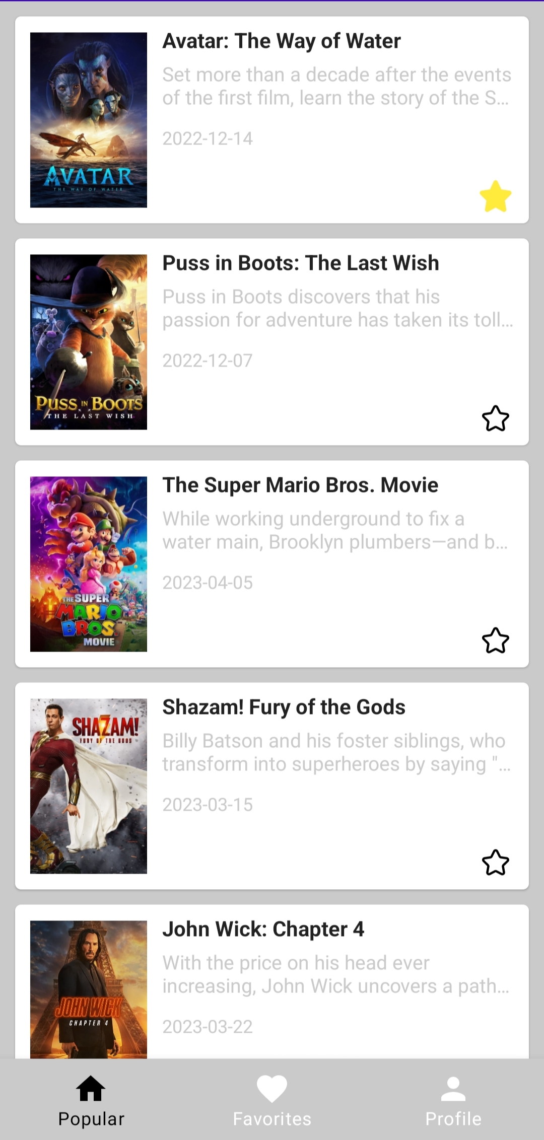 GitHub - vadikk/Movies: Android application following best practices: Kotlin, Coroutines ...