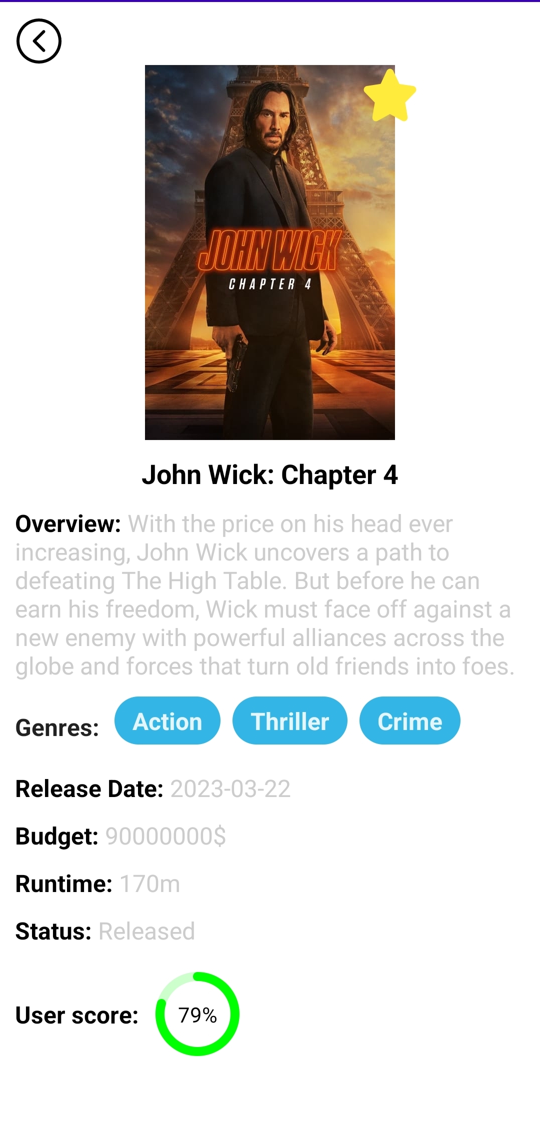 GitHub - vadikk/Movies: Android application following best practices: Kotlin, Coroutines ...