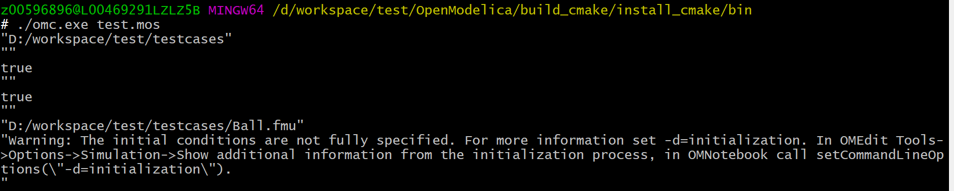 CMake FMU build failing for --fmiFlags=s:euler · Issue #9635 · OpenModelica/OpenModelica · GitHub