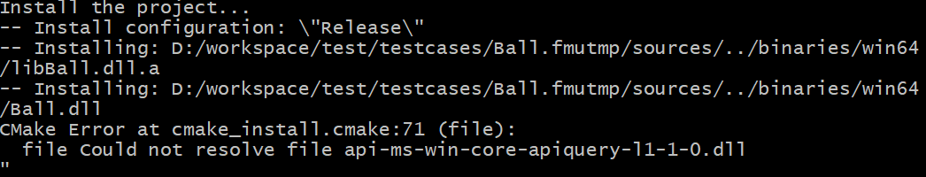 CMake FMU build failing for --fmiFlags=s:euler · Issue #9635 · OpenModelica/OpenModelica · GitHub